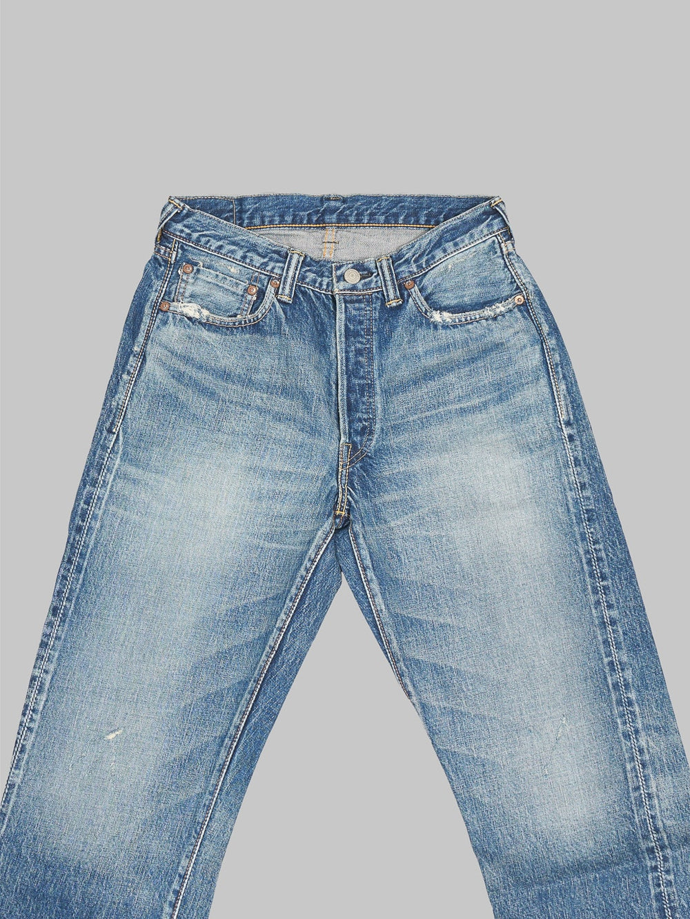 Fullcount 1108 Dartford Jeans Slim Straight – Stonewashed Vintage ...