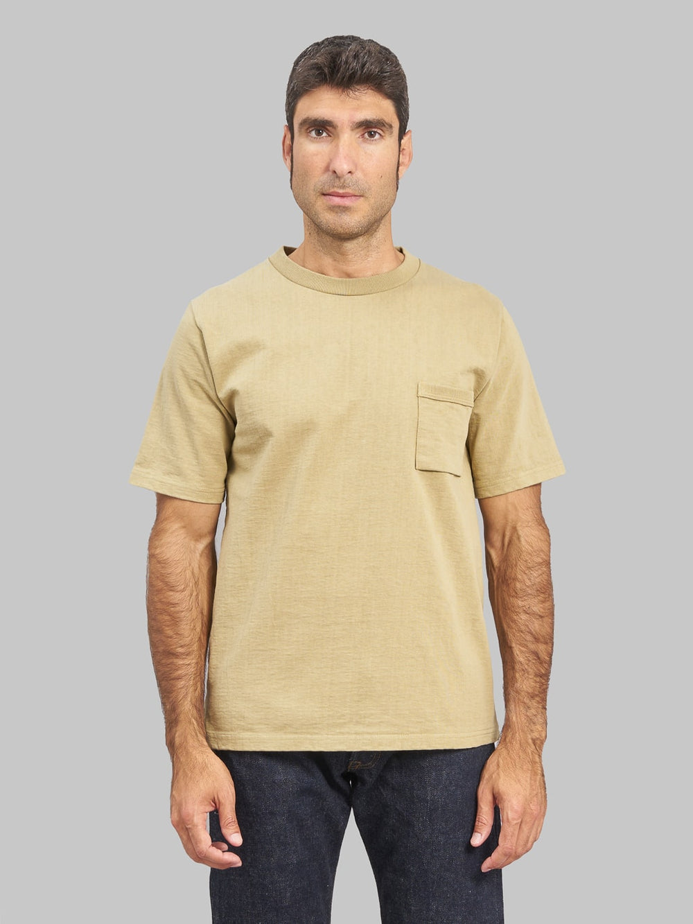Jackman Dotsume Pocket T-Shirt – 11.5oz Japanese Heavyweight