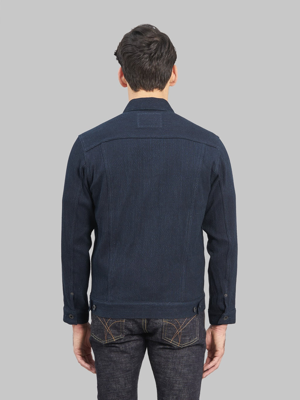 Japan Blue Sashiko Type II Jacket Indigo – Slim Fit Heritage