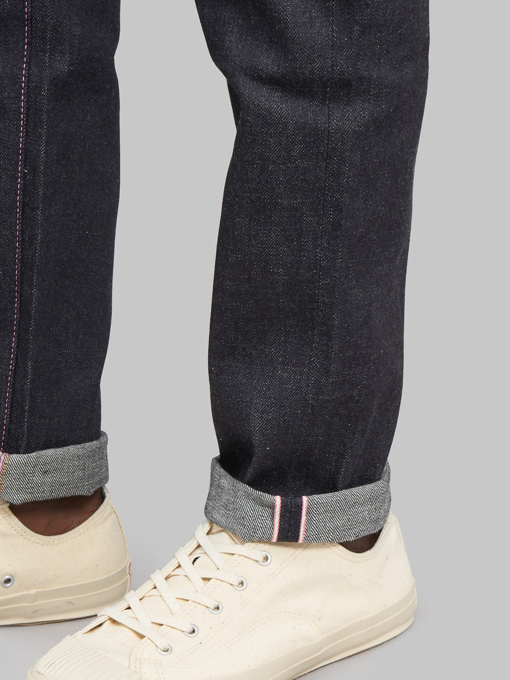 Momotaro 0605-12 12oz Natural Tapered Jeans