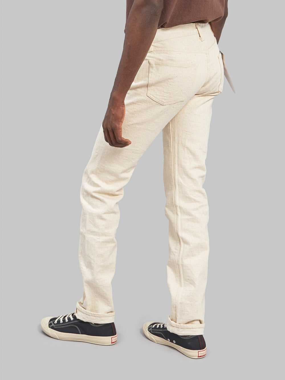 Samurai Jeans S710SC-KI Japanese Cotton Ecru 18oz Slim Straight Jeans