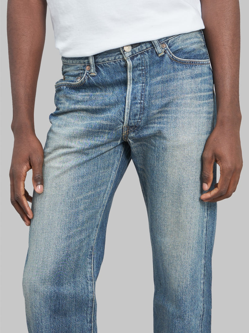 Studio D'Artisan D1844U Regular Straight Jeans – 1950s Wash Japanese Denim