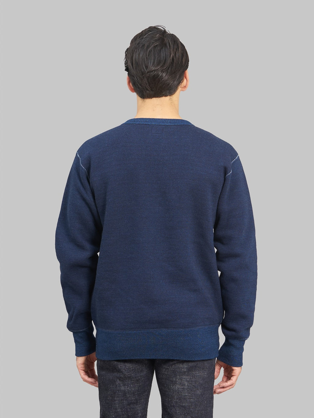 The Strike Gold Indigo Yarn Dyed Loopwheeled Sweatshirt