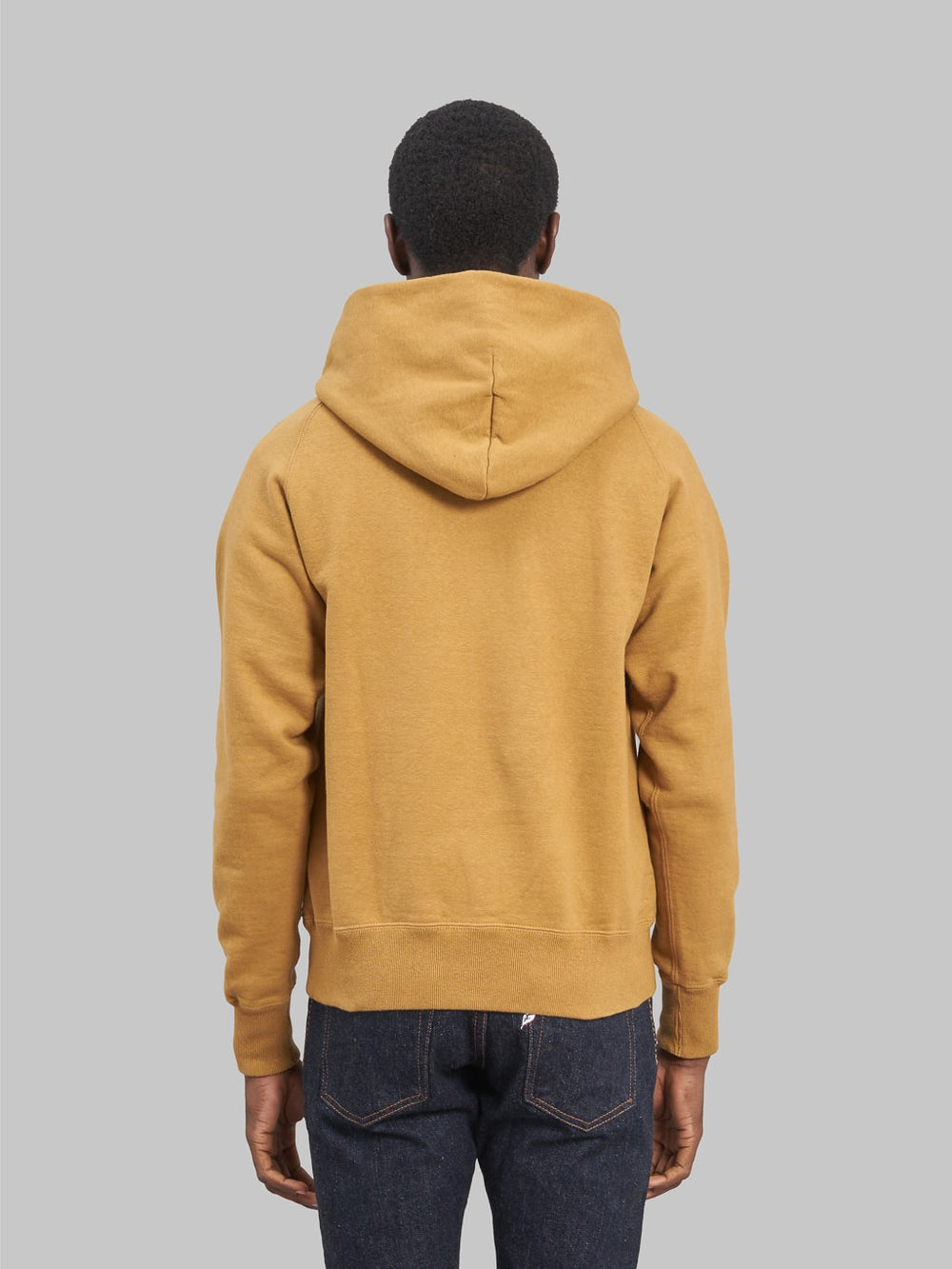 UES Hood Sweat Yellow Khaki
