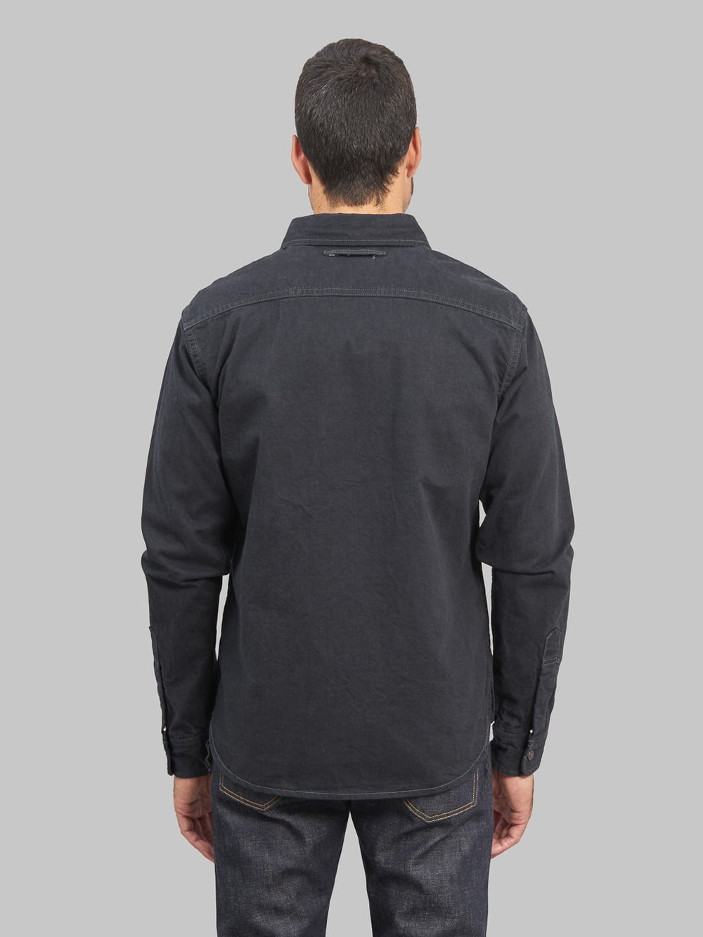 UES Traveling Shirt - Black Work Shirt with Sewn-In Travel Journal