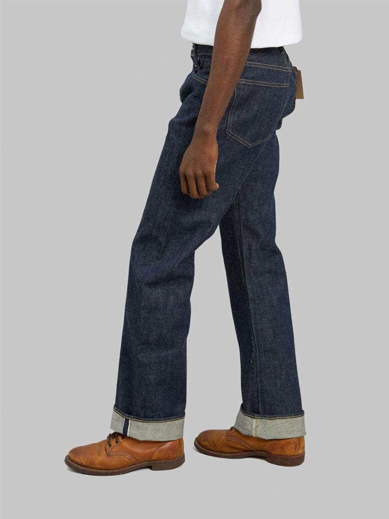 Buzz Rickson's WWII Blue Denim Waist Overalls 13.6oz Selvedge | Japan