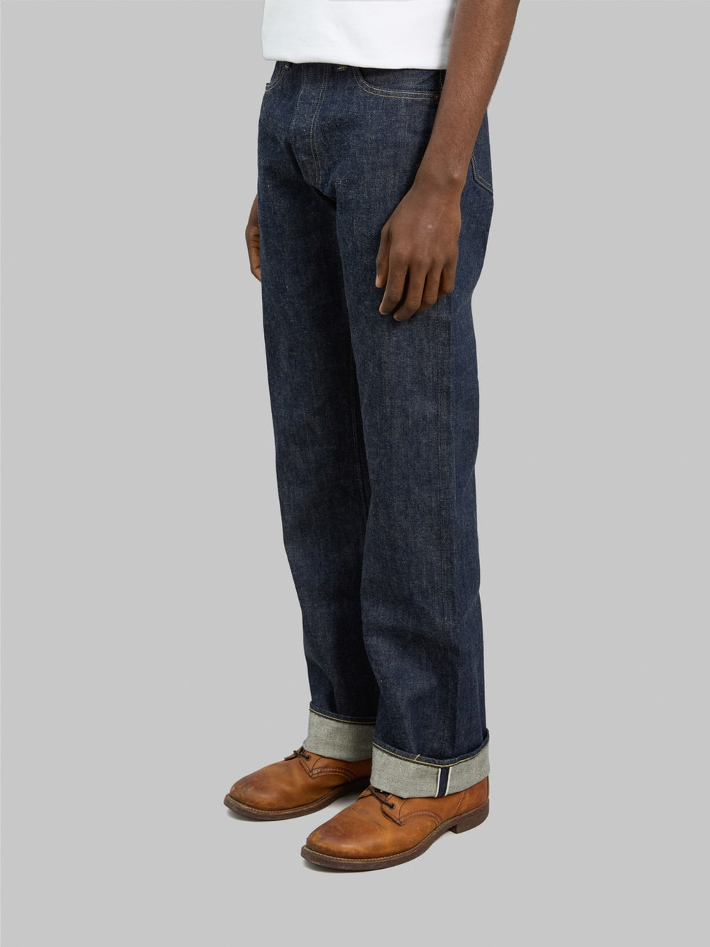 Buzz Rickson's WWII Blue Denim Waist Overalls 13.6oz Selvedge | Japan