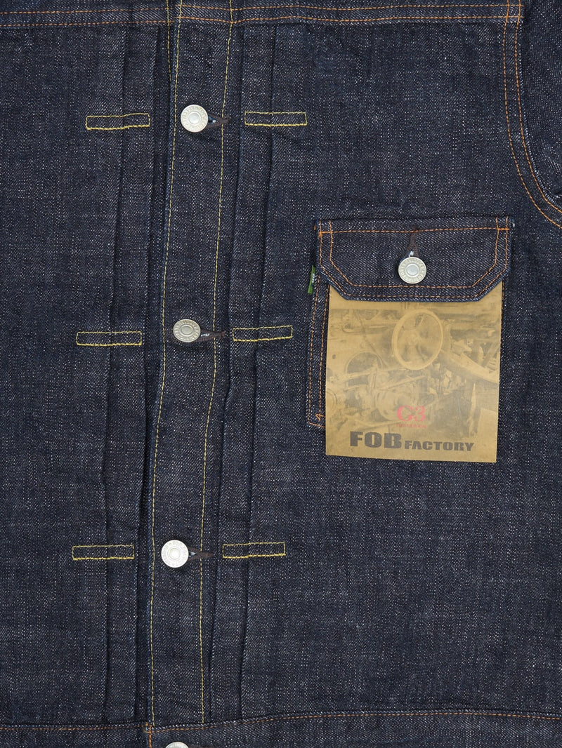 FOB Factory F2400 G3 Type I Denim Jacket - Premium Vintage Japanese ...