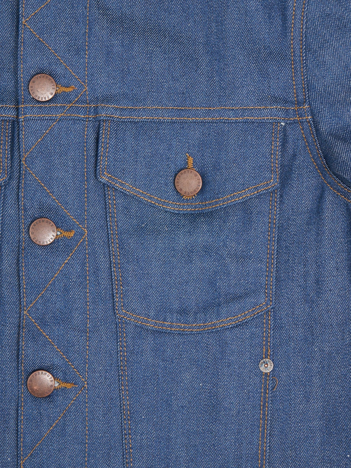 Freenote Cloth CD-1 Classic Denim Jacket – 12oz Vintage Blue Selvedge Denim