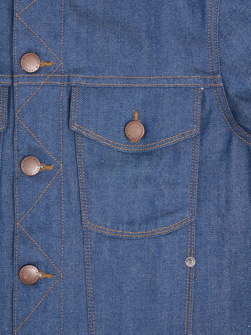 Freenote Cloth CD-1 Classic Denim Jacket – 12oz Vintage Blue Selvedge Denim