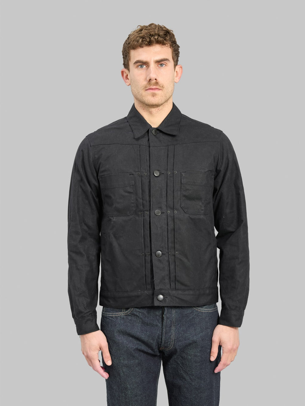 Freenote Cloth RJ-1 Riders Jacket Black – As Seen in Yellowstone