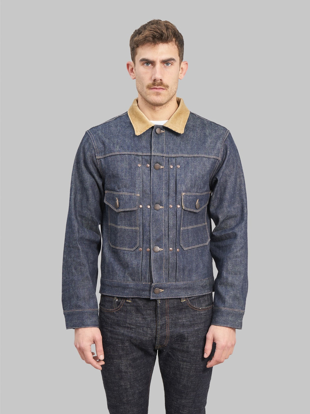 Freenote Cloth RJ-3 13 Ounce Indigo Denim Jacket