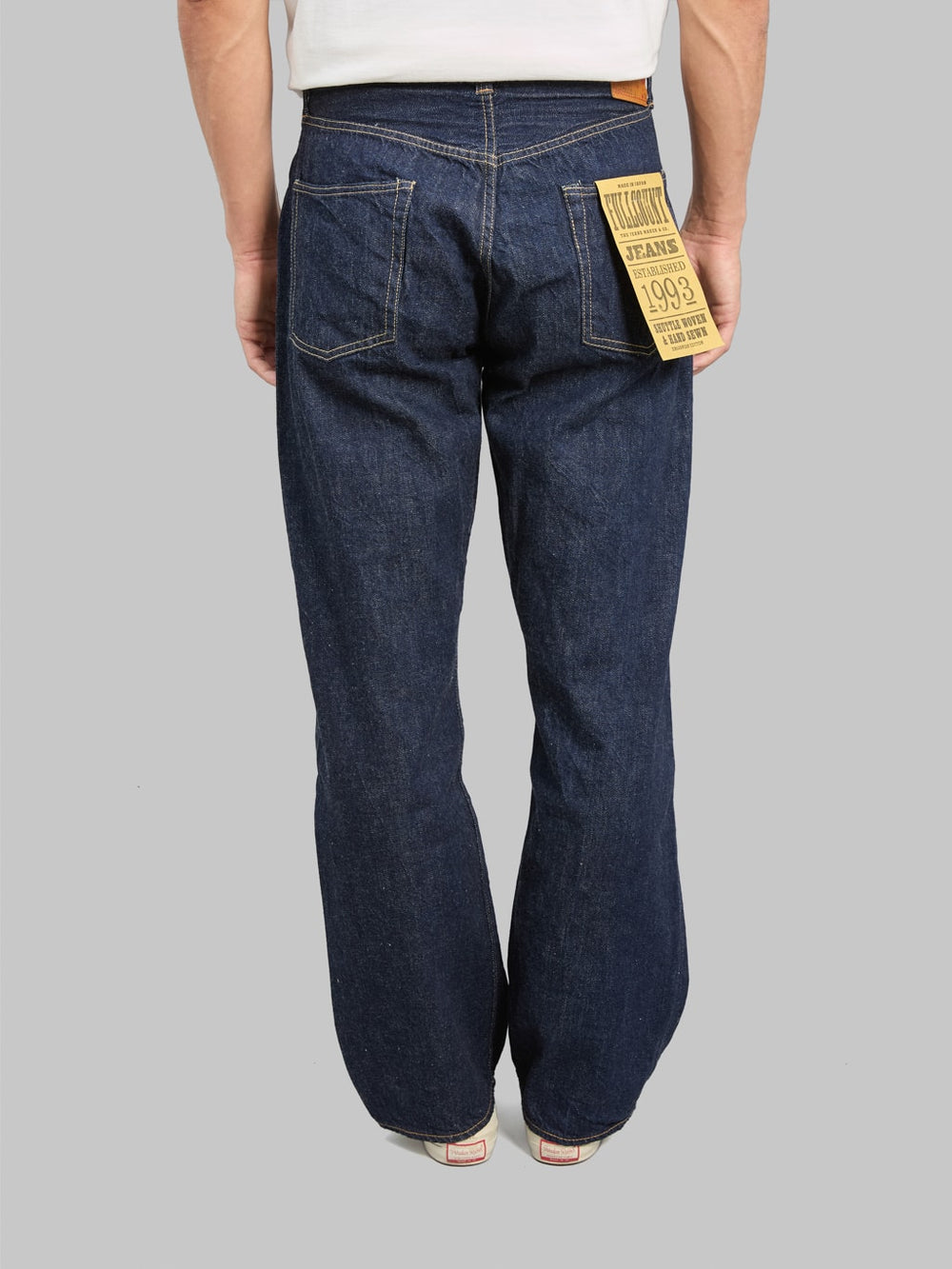 Fullcount 0105BKSS Selvedge Super Smooth 11.5oz Wide Jeans