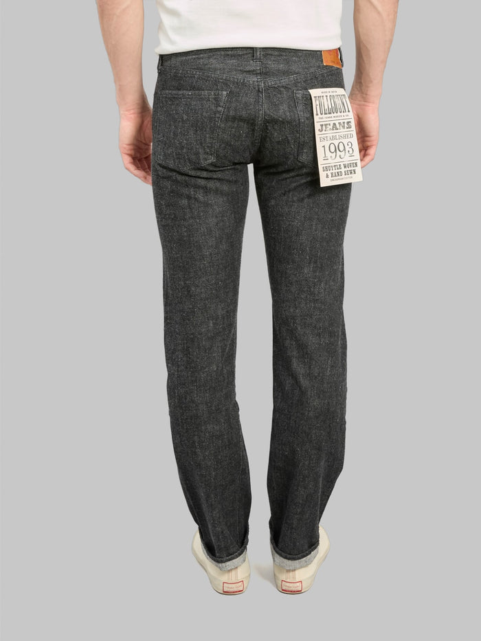 Fullcount 1108-BK Black Selvedge Jeans – Slim-Straight Vintage Fit Denim