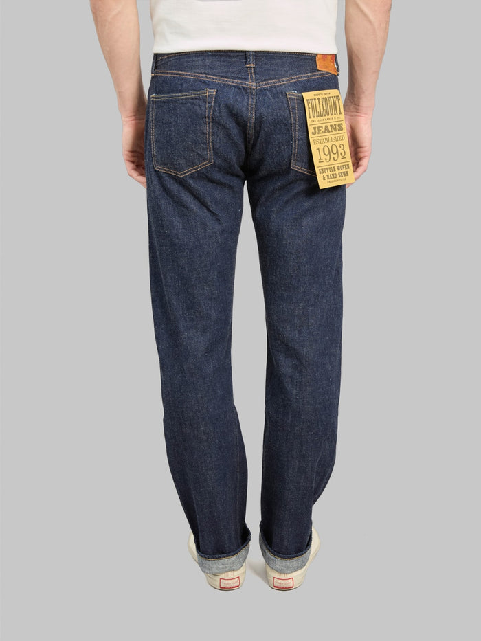 Fullcount 1108W Slim Straight Jeans – Super Smooth 11.5oz Denim