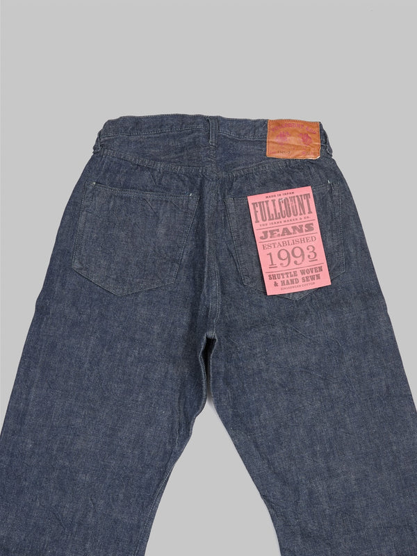 Fullcount 1121-3 Duke Denim 3 – 13.7oz Wide-Leg Japanese Selvedge Jeans