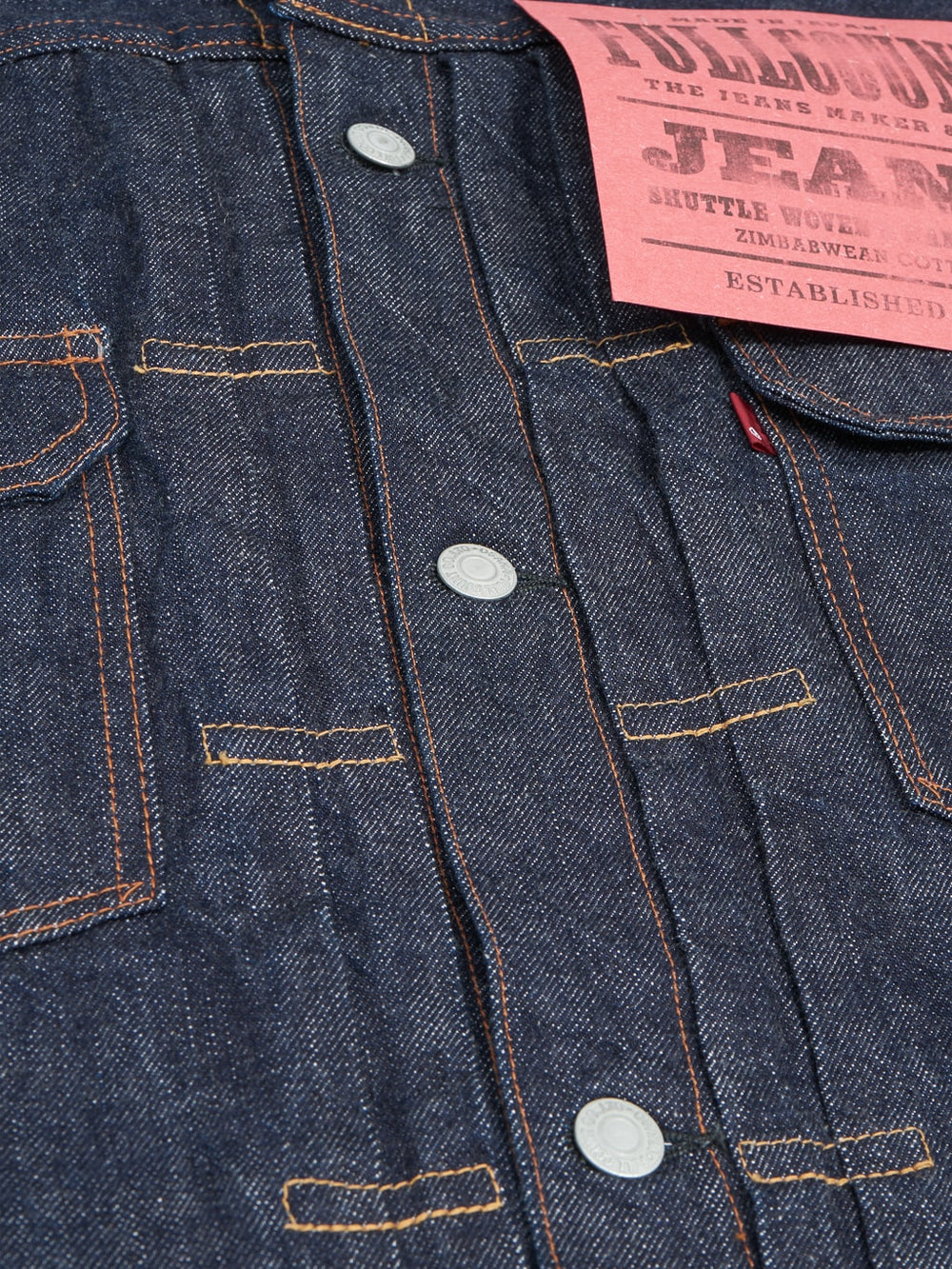 Fullcount 2102W 13.7oz Type II Denim Jacket