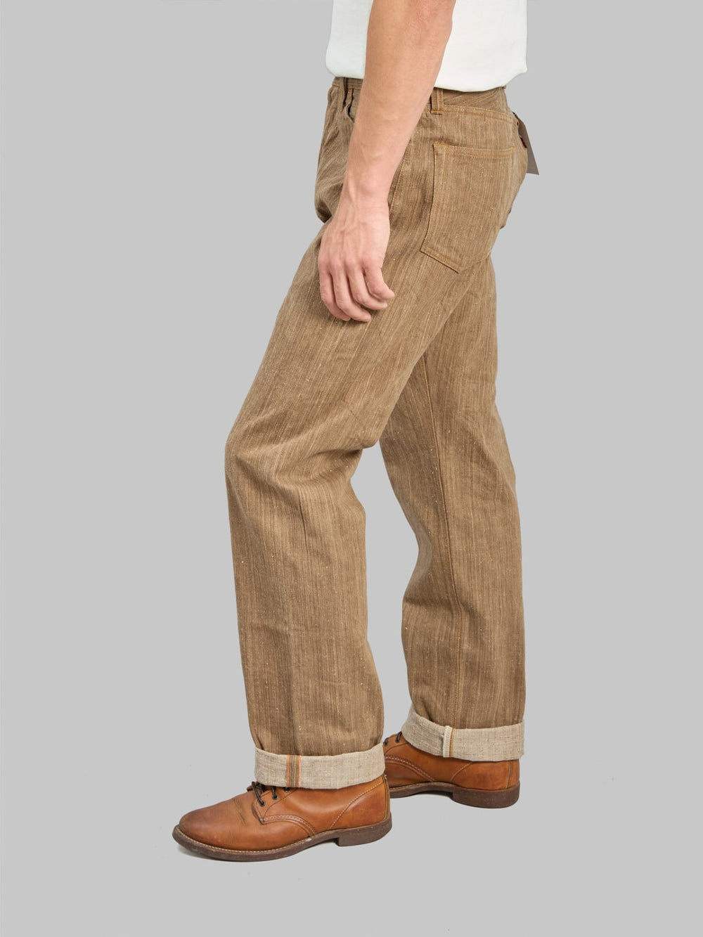 Graph Zero Natural Indigo Kakishibu Dyed Selvedge Jeans – 13oz Japanese ...