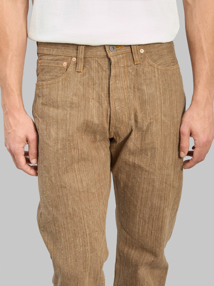 Graph Zero Natural Indigo Kakishibu Dyed Selvedge Jeans – 13oz Japanese ...