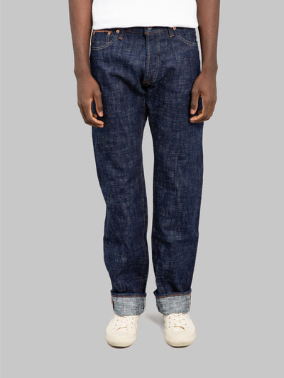 Graph Zero Kase 15oz Slim Straight Jeans - Slubby Skein Dyed Denim