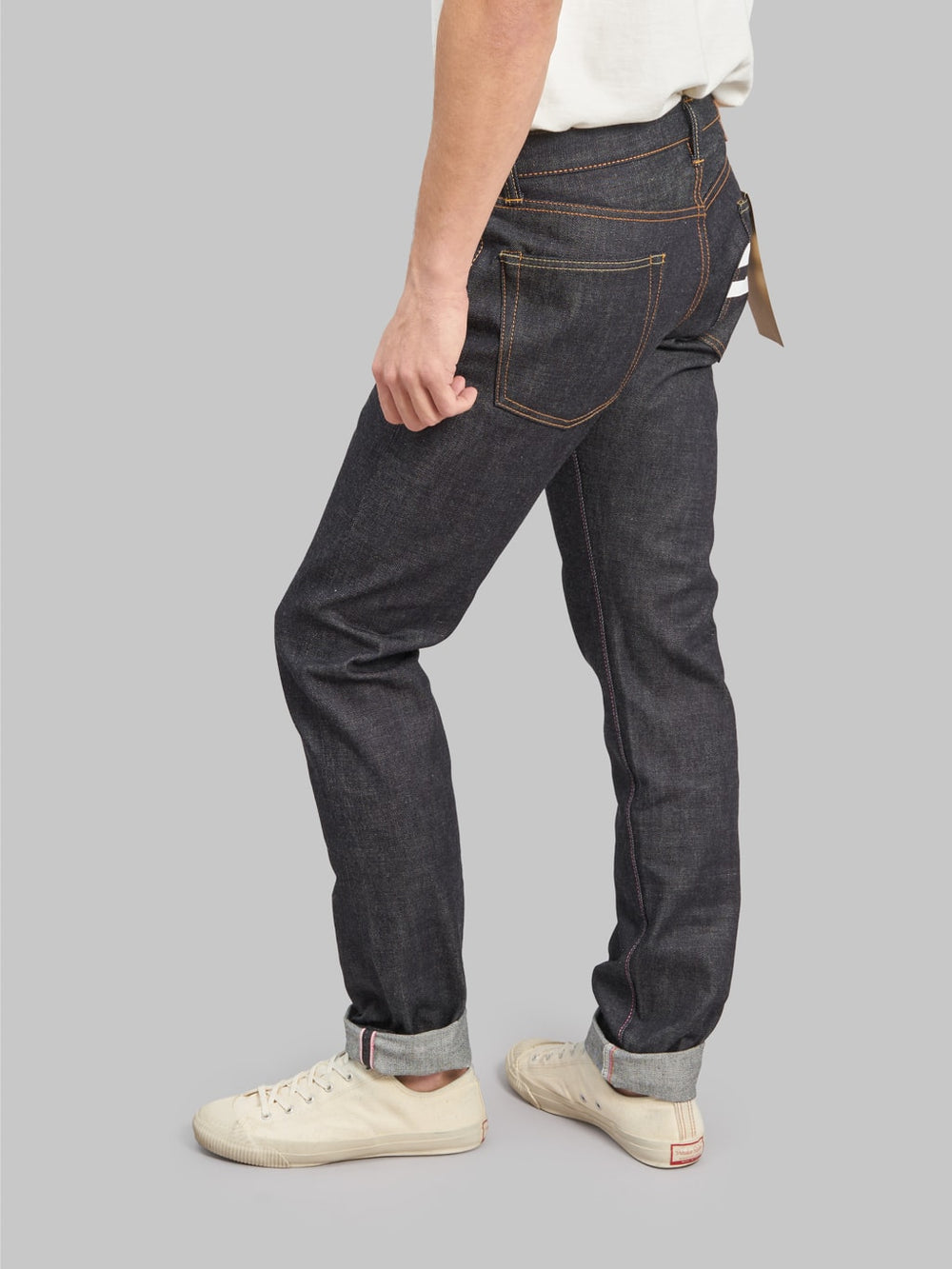 Momotaro 0306-SP Jeans: Slim Tapered Fit, 15.7oz Denim, Iconic Design
