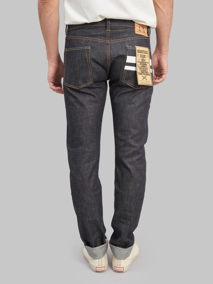 Momotaro 0306-SP Jeans: Slim Tapered Fit, 15.7oz Denim, Iconic Design