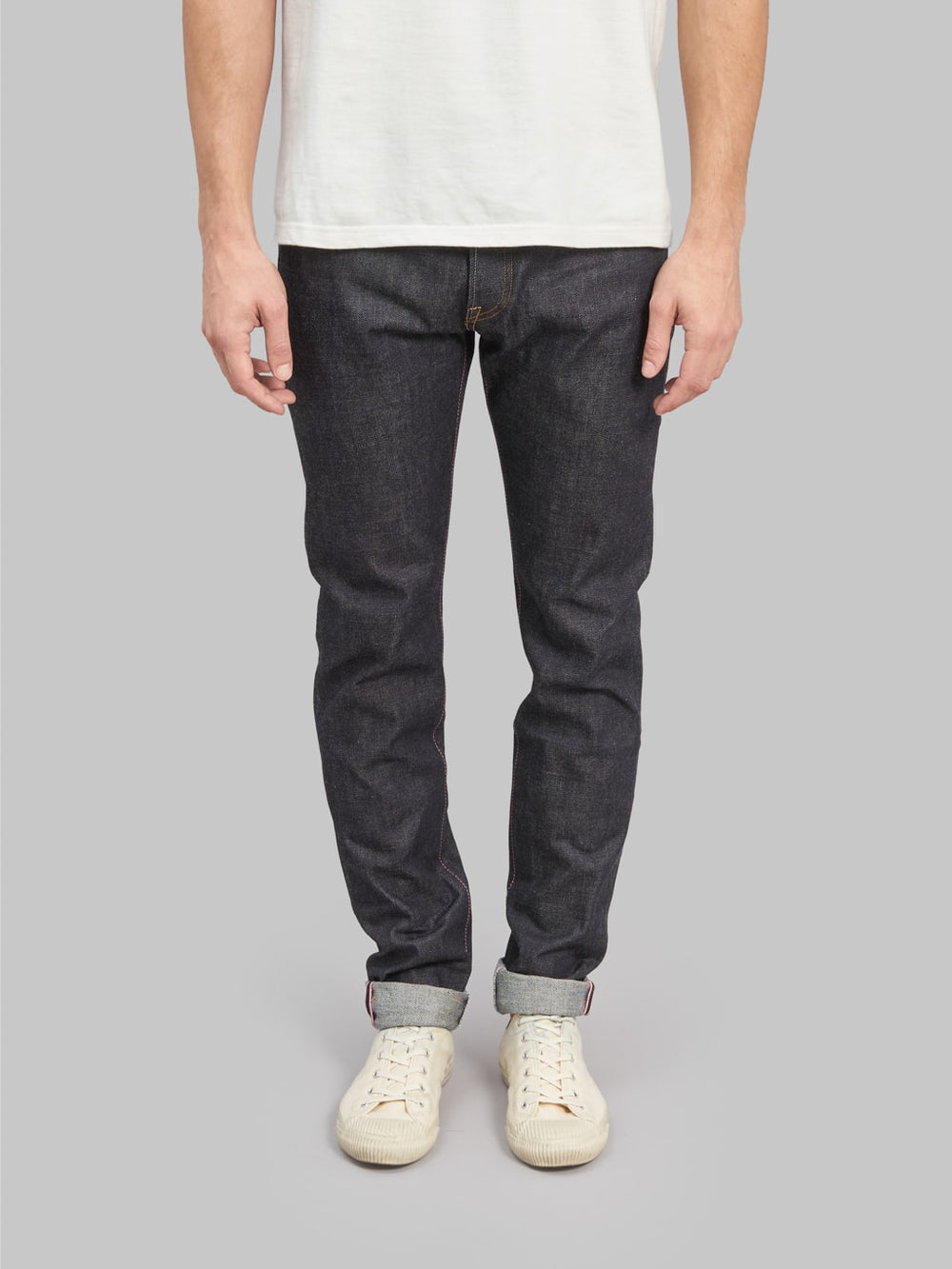 Momotaro 0306-SP Jeans: Slim Tapered Fit, 15.7oz Denim, Iconic Design