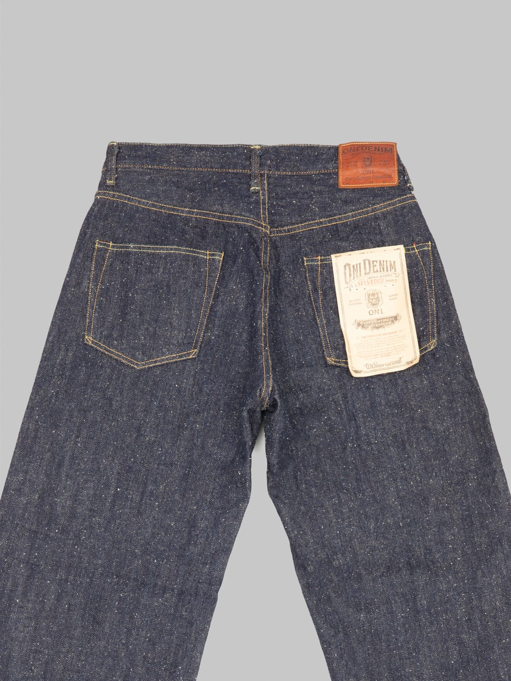 ONI Denim 222-NEP 13.7oz Nep Jeans | Super Wide Straight Fit Japan