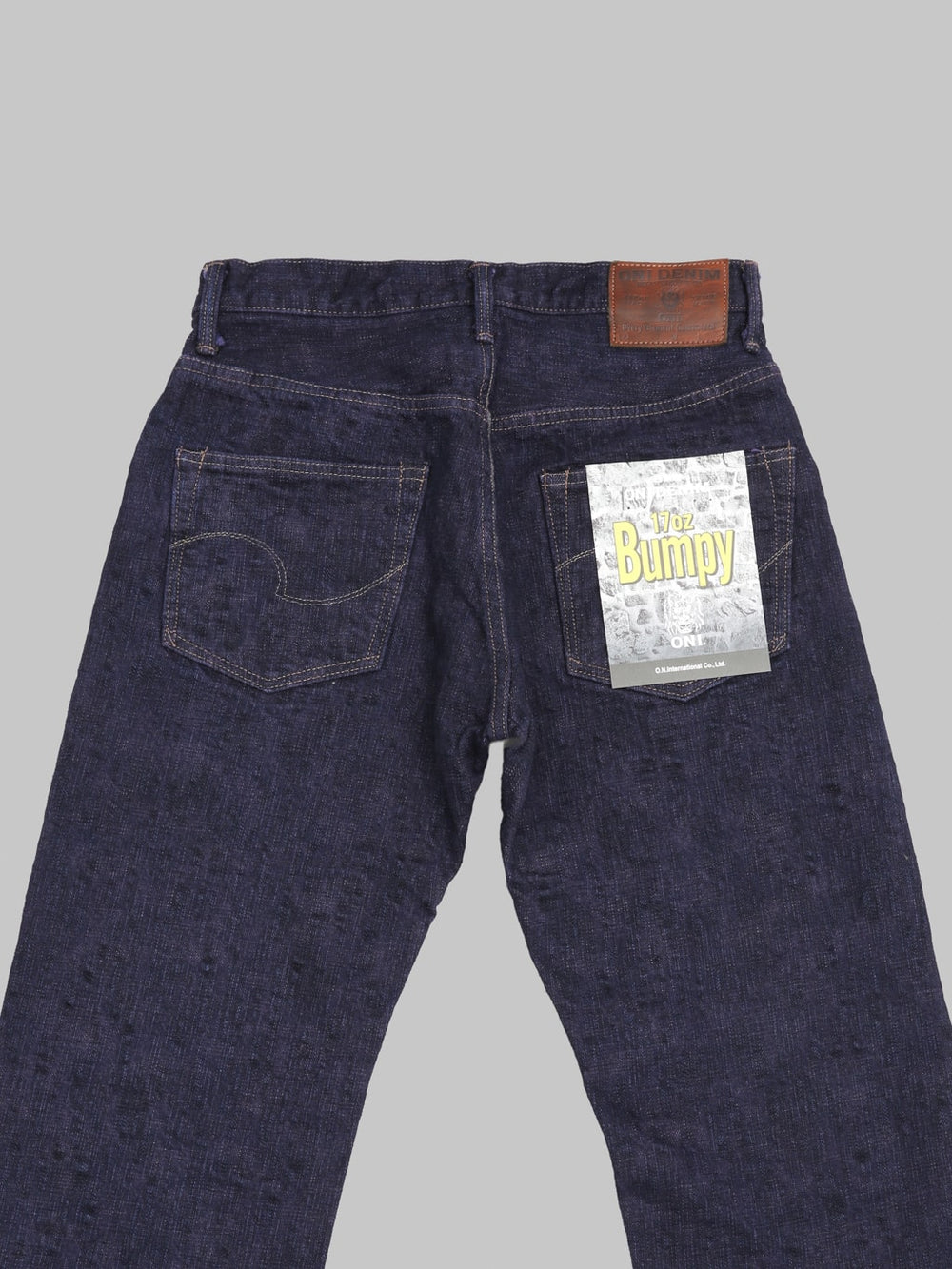 ONI Bumpy Denim 277 – Ultra-Slubby 17oz Overdye Jeans in Murasaki Purple