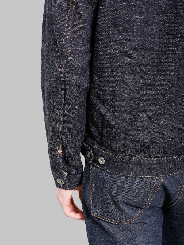 ONI Type II Dark Indigo Secret Denim 20oz Selvedge Jacket