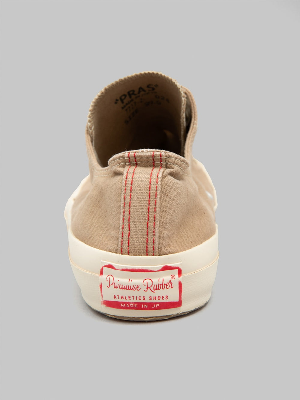 PRAS Shellcap Low IRO Sneakers Sand Beige | Vulcanized Shoes Japan