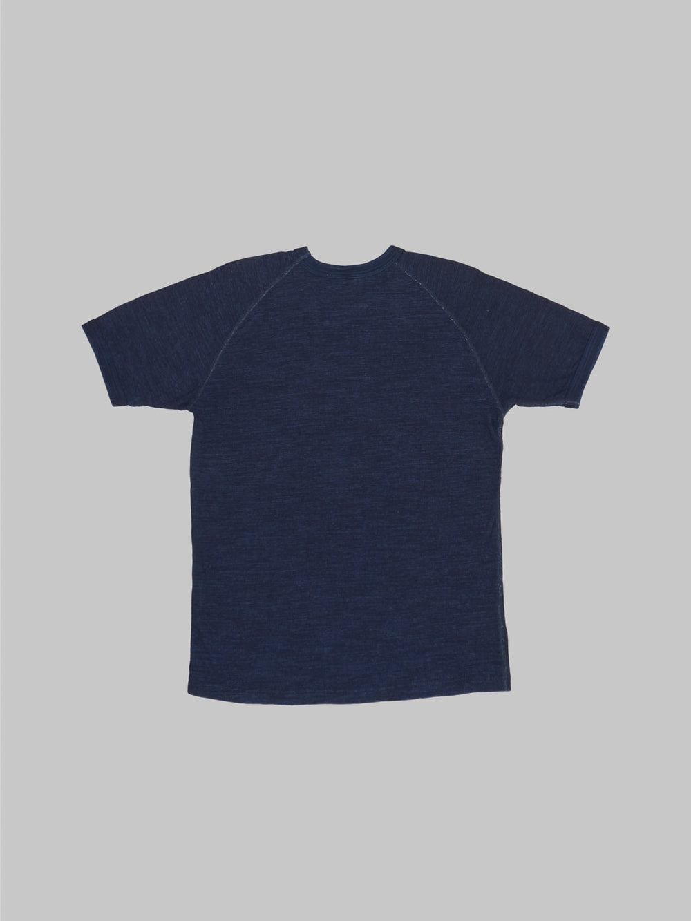 Pure Blue Japan 5404 Indigo Dyed Knitted Slub Jersey Raglan Short Slee
