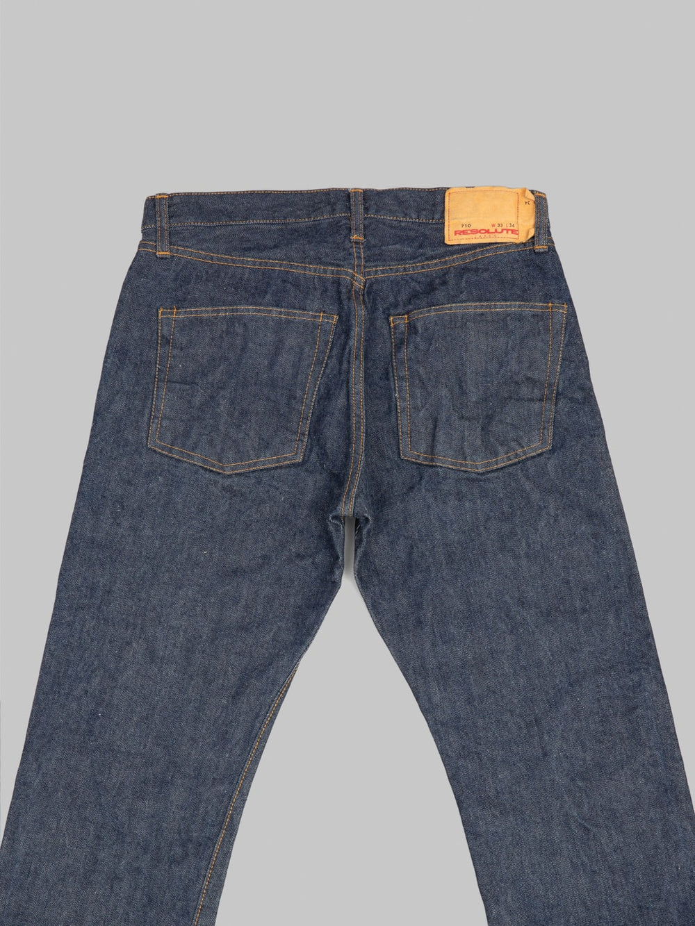 Resolute 710 One Wash Jeans – Slim-Straight Japanese Selvedge Denim