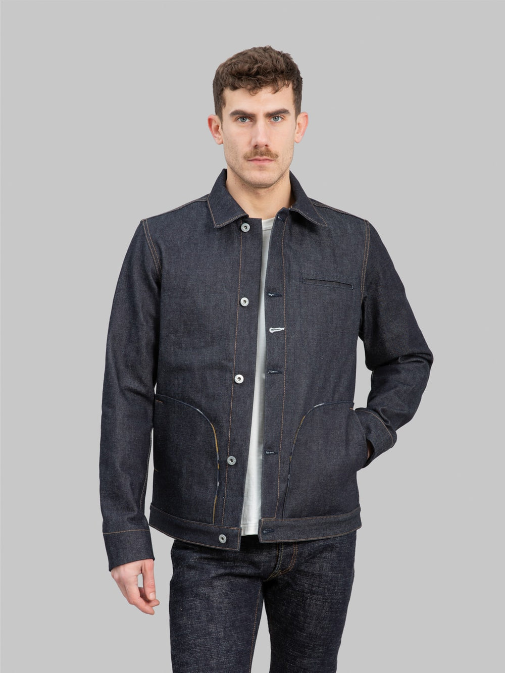 Rogue Territory 15oz Lined Indigo Supply Jacket - Japanese Selvedge ...