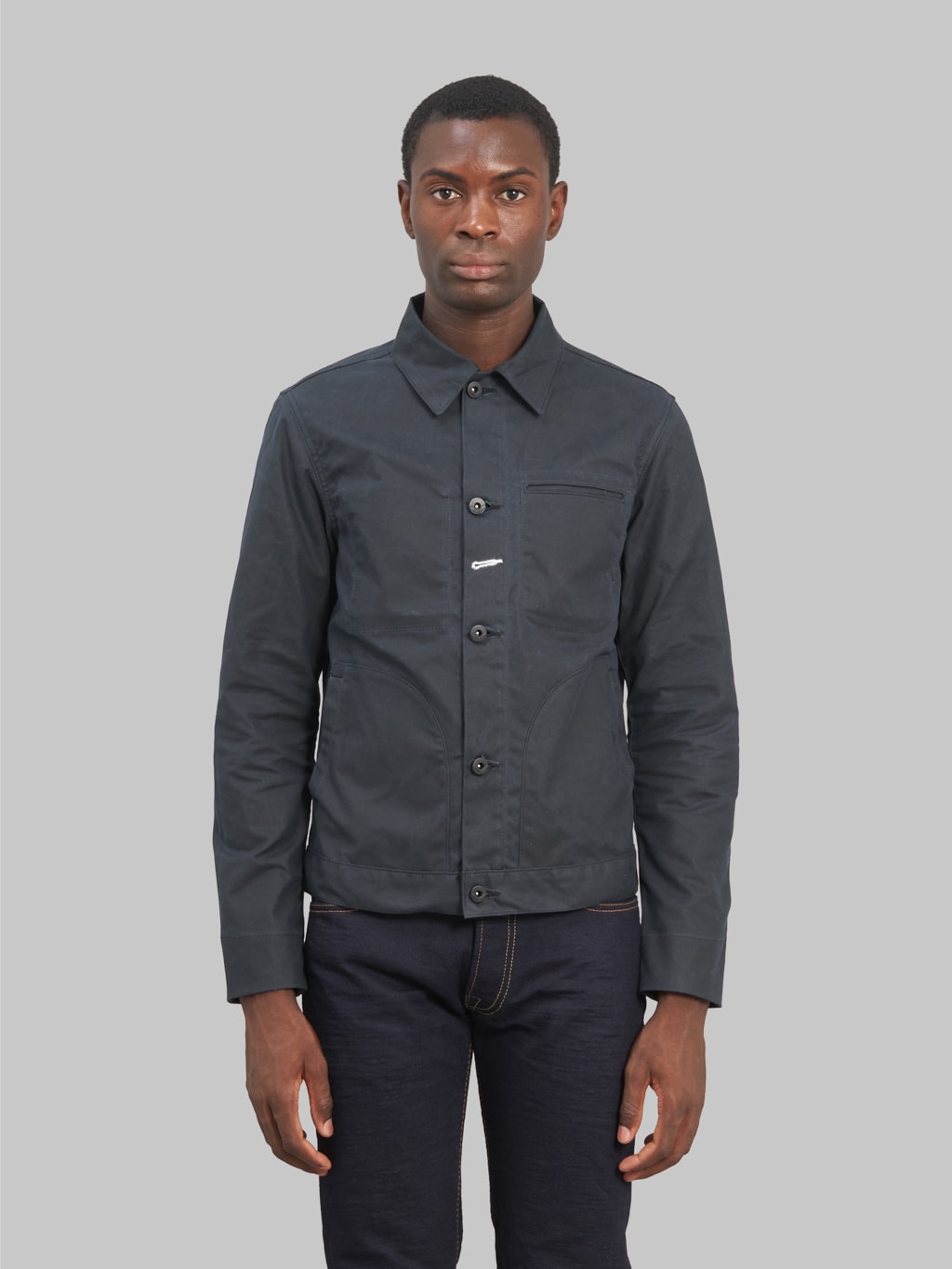 Rogue Territory Waxed Canvas Supply Jacket Black Ridgeline