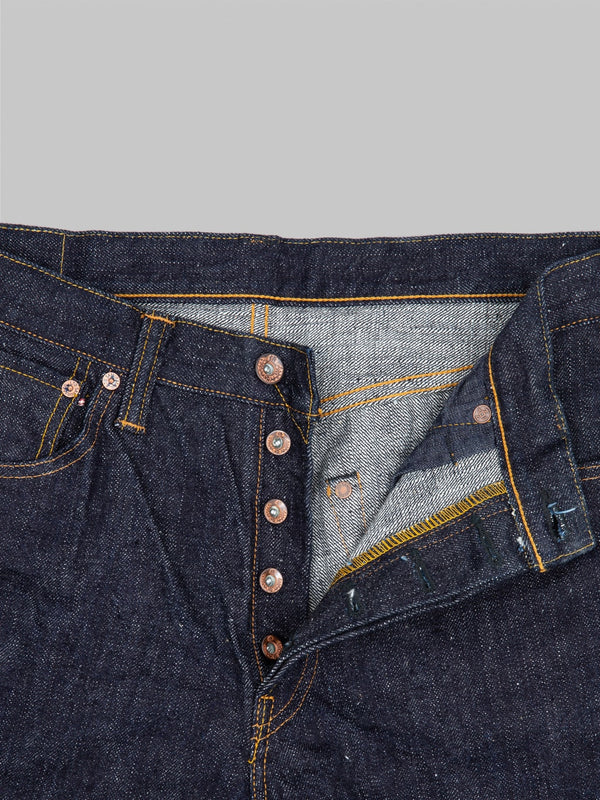 Samurai Jeans 17oz Zero+ High Rise Regular Straight Selvedge Denim