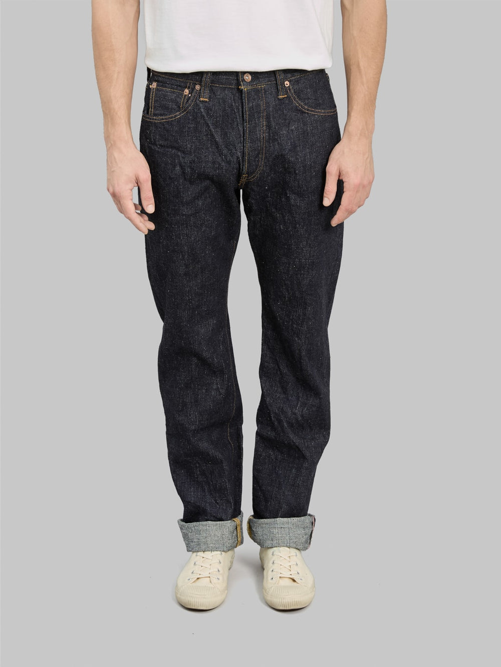 Samurai Jeans 17oz Zero+ High Rise Regular Straight Selvedge Denim