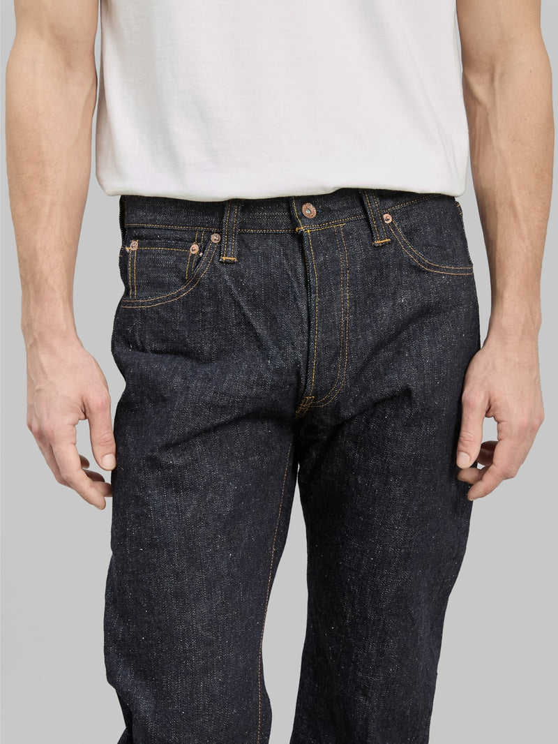 Samurai Jeans 17oz Zero+ High Rise Regular Straight Selvedge Denim