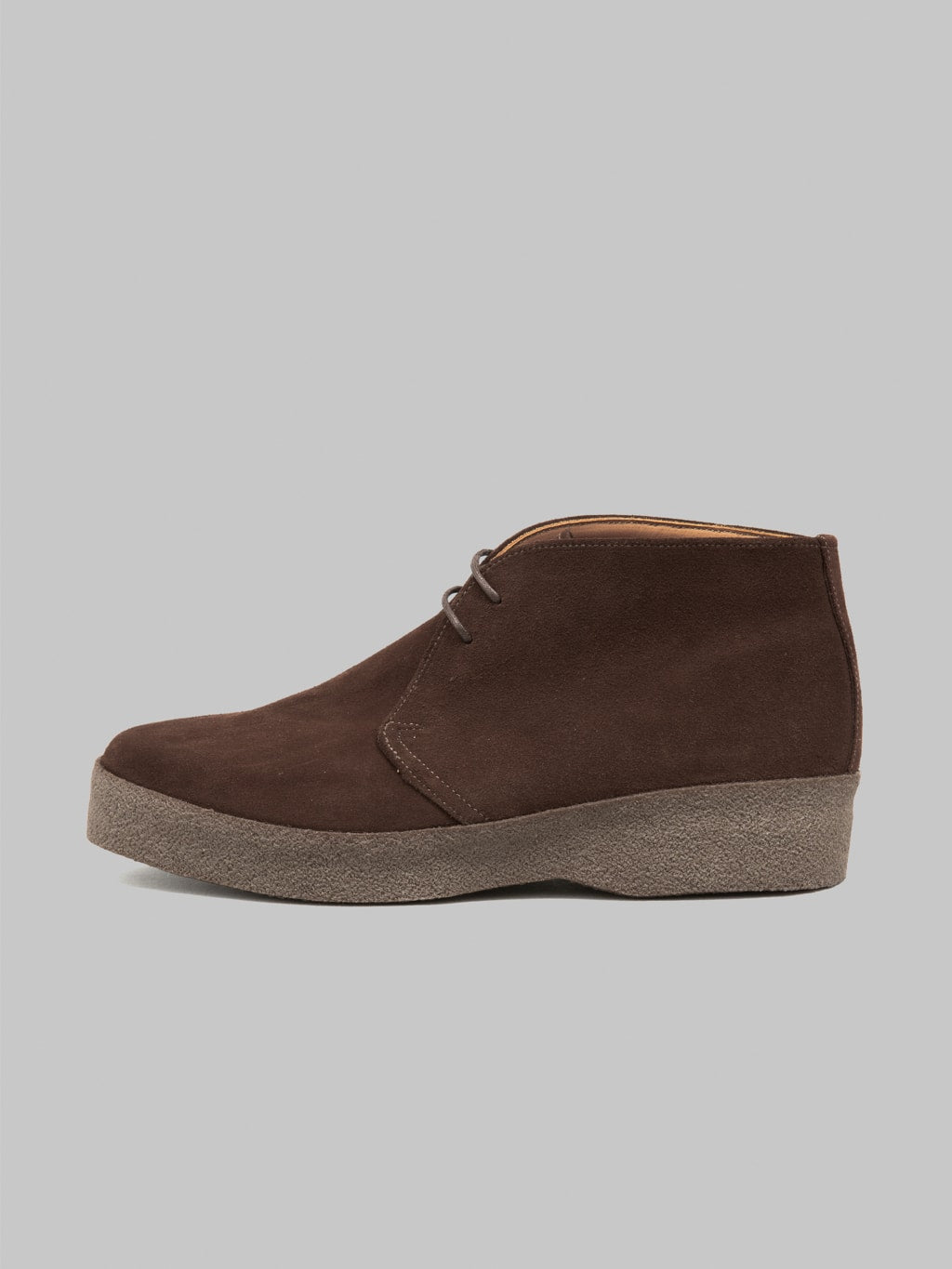 Sanders Brit Chukka Japan Collection – Chocolate Brown Suede, CF Stead