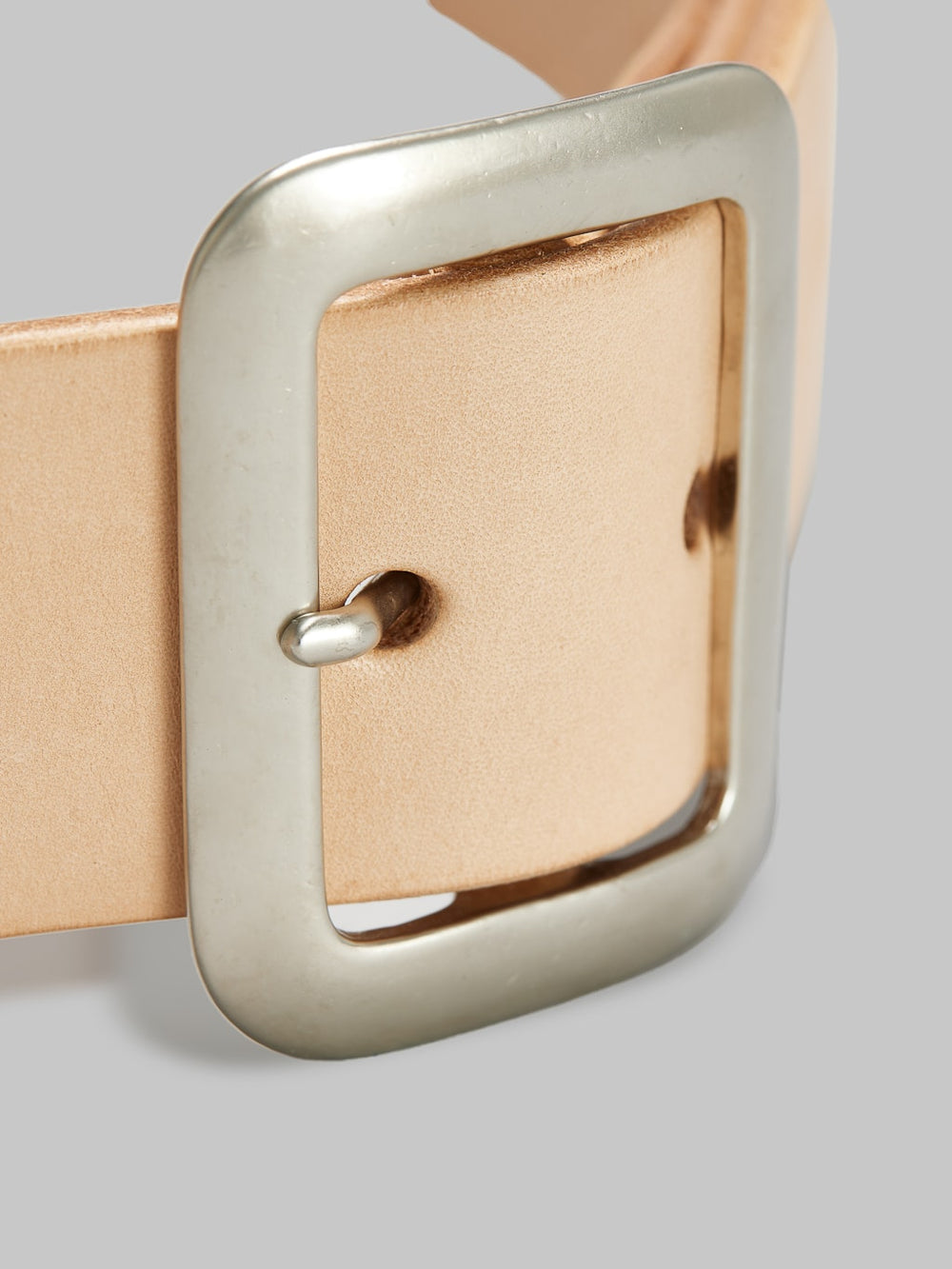 Sugar Cane Cowhide Leather Garrison Belt Tan