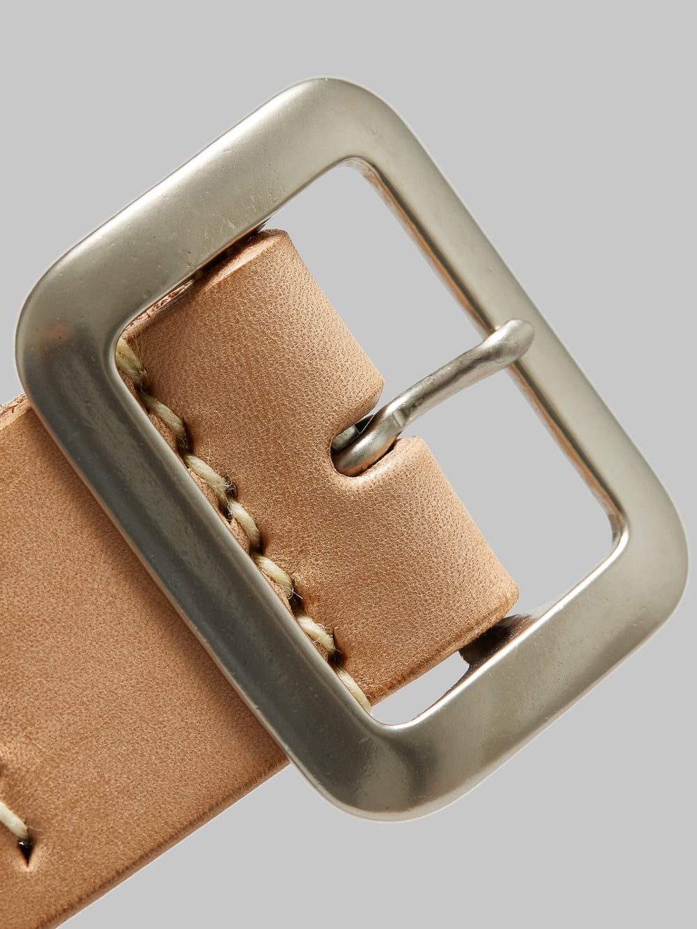 Sugar Cane Cowhide Leather Garrison Belt Tan