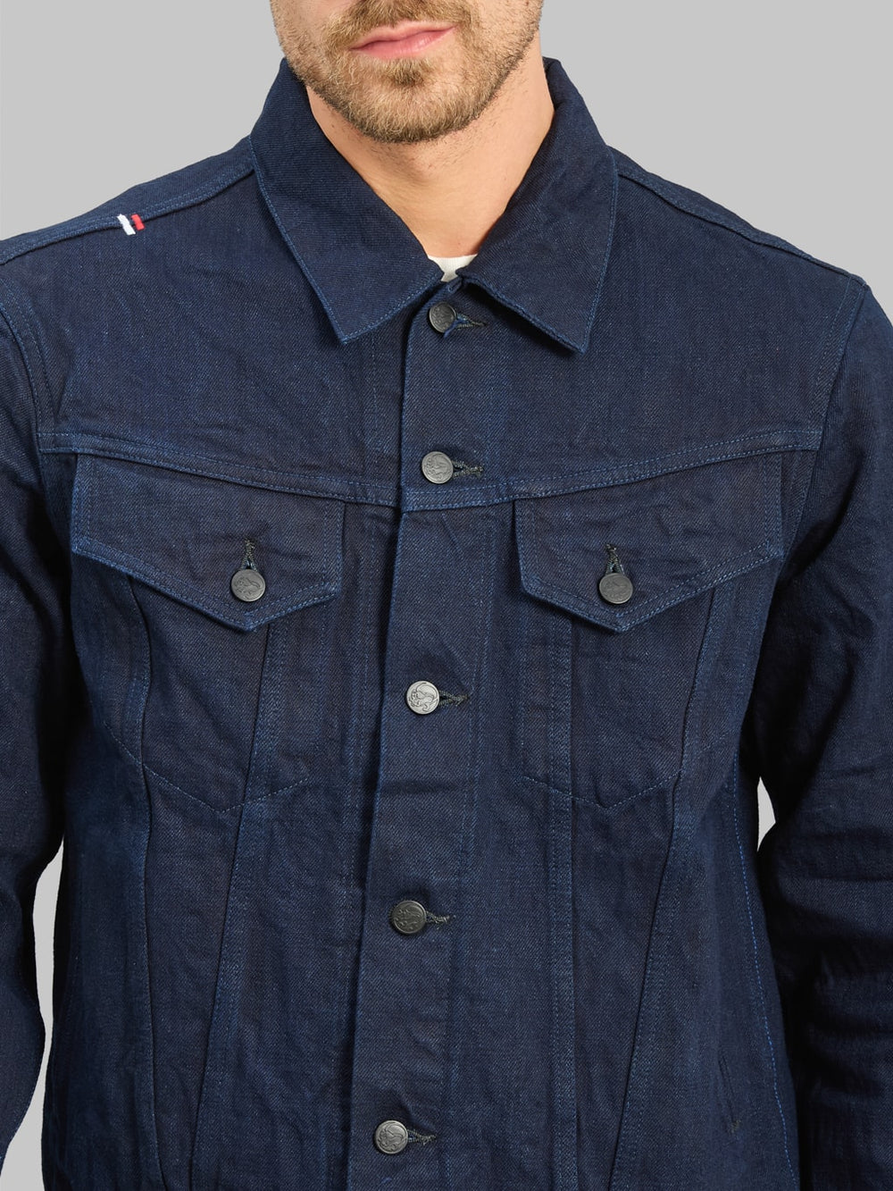 Tanuki Type III TNK403ID Jacket – 15oz Indigo x Indigo Selvedge Denim