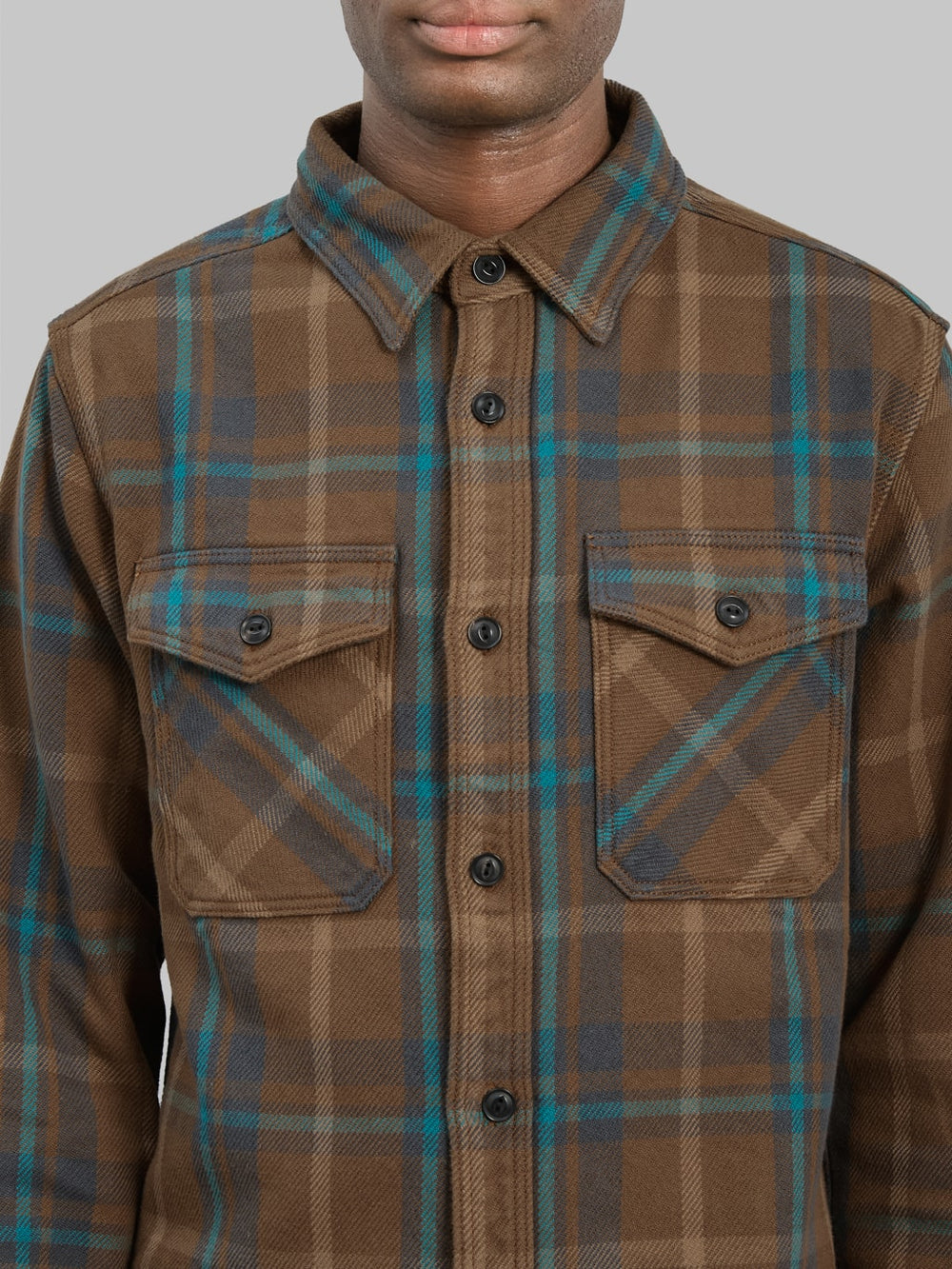 UES Extra-Heavy Flannel Shirt 15.5oz – Made in Japan