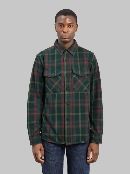 UES Extra-Heavy Flannel Shirt 15.5oz – Made in Japan