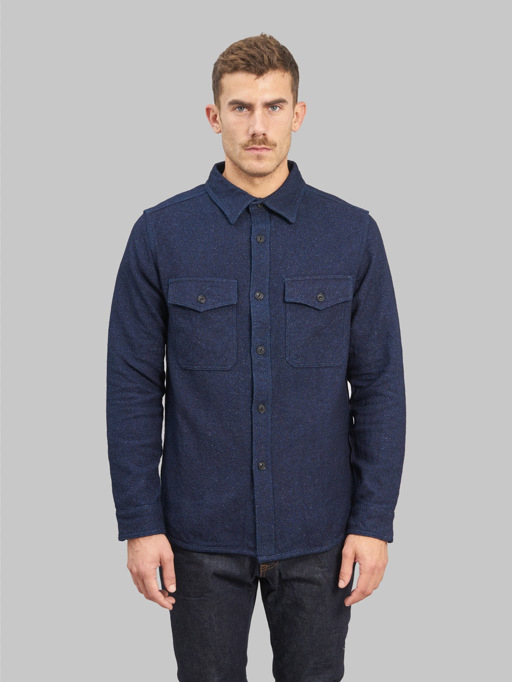UES Indigo Extra Heavy Amundsen Flannel Shirt