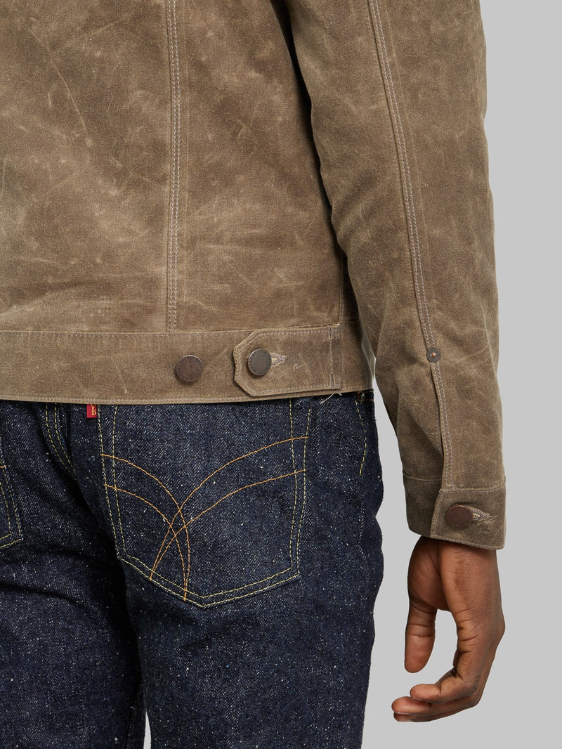 Freenote Cloth RJ-1 Riders Jacket Oak – As Seen in Yellowstone
