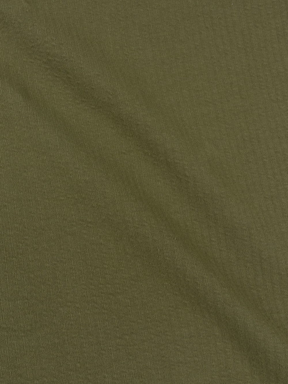 Loop & Weft Double Face Jacquard Henley Thermal Army Olive