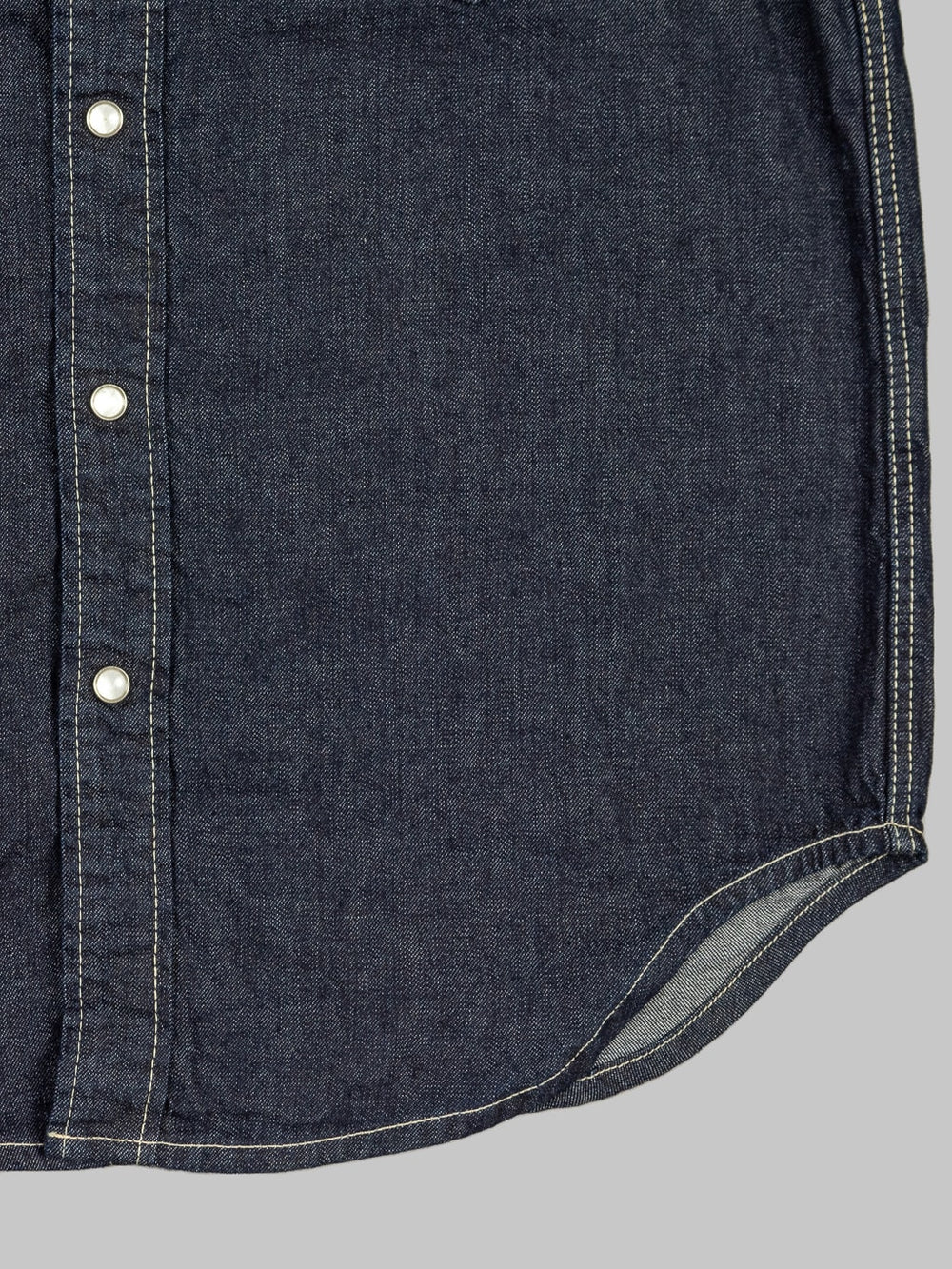 TCB Dude Ranch Shirt - Iconic 1950s Western Style in Premium Japanese Denim